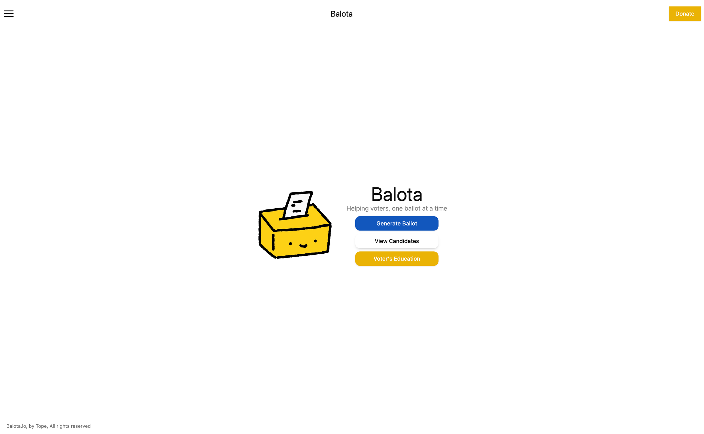 Introducing Balota: An Open-Source Website to Help You Generate Your Ballot for the 2025 Elections
